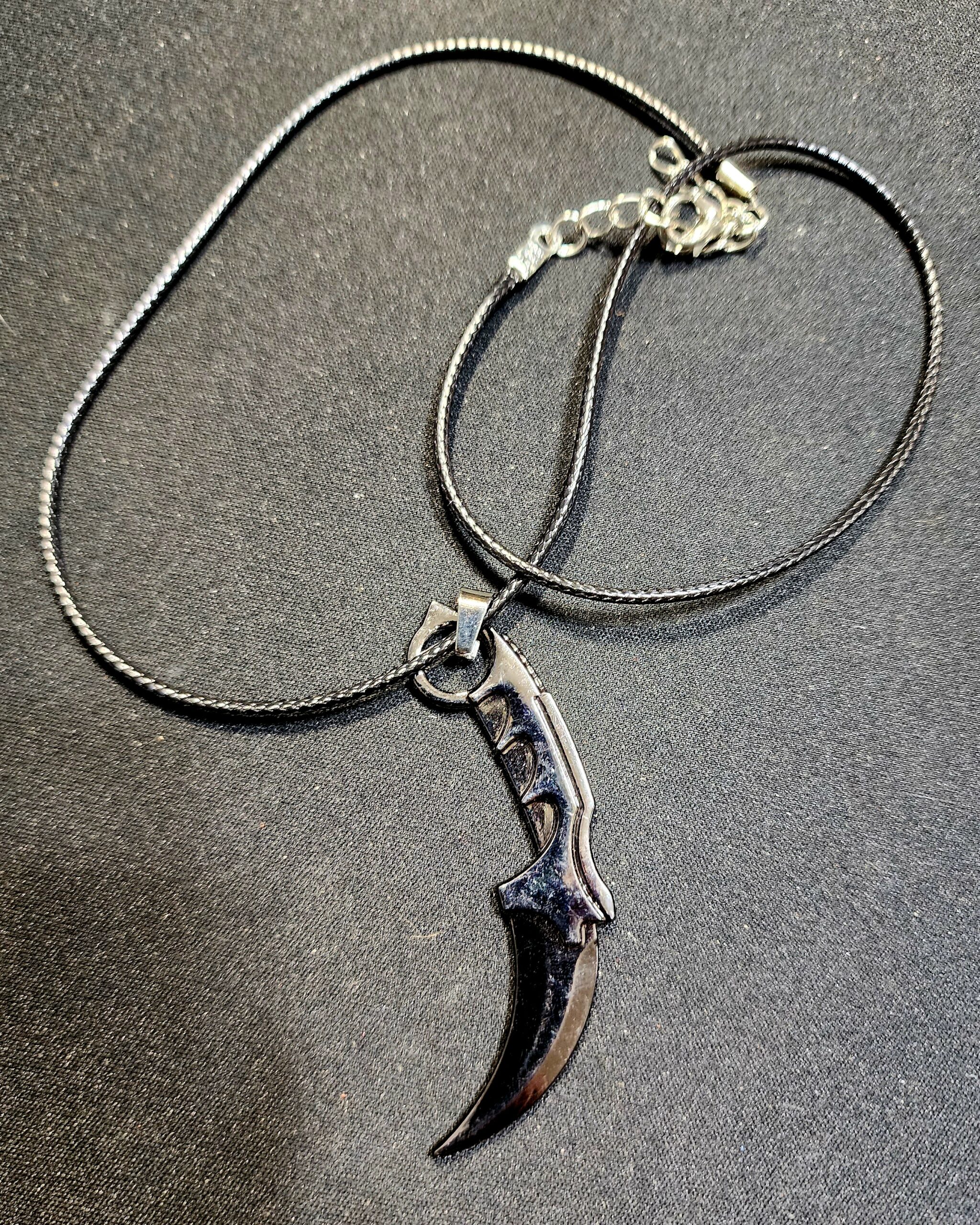 Karambit Weapon Pendant Necklace